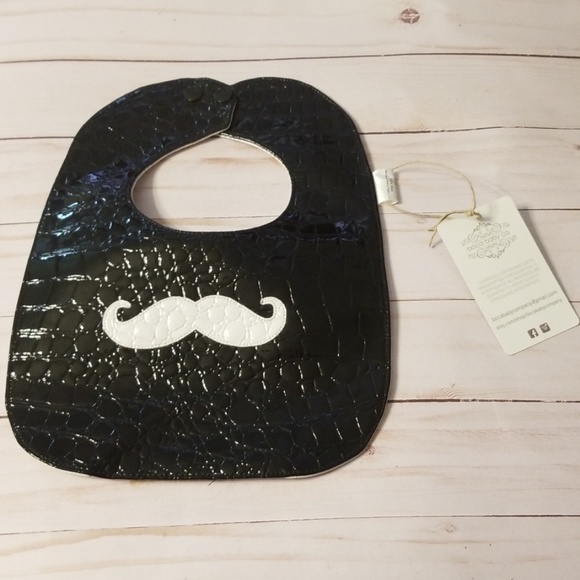 Boca Baby Co. | Accessories | Boca Baby Dual Sided Mustache Bib | Poshmark